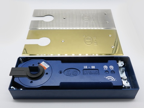 Buy Hydraulic Heavy Duty Machine Spring Floor Hinge Glass Door Closer ...