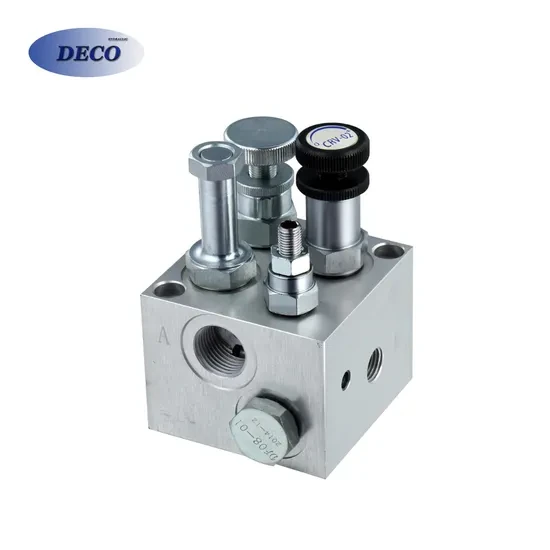 Buy Hydraulic Lifting Manifold With Flow/pressure Adjustable For ...