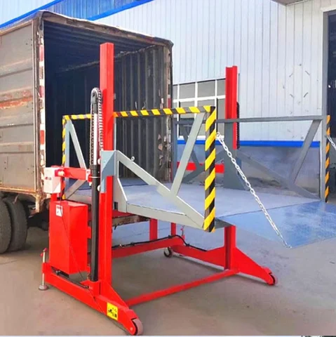 Buy Hydraulic Vertical Lift Work Platform Mobile Loading And Unloading ...
