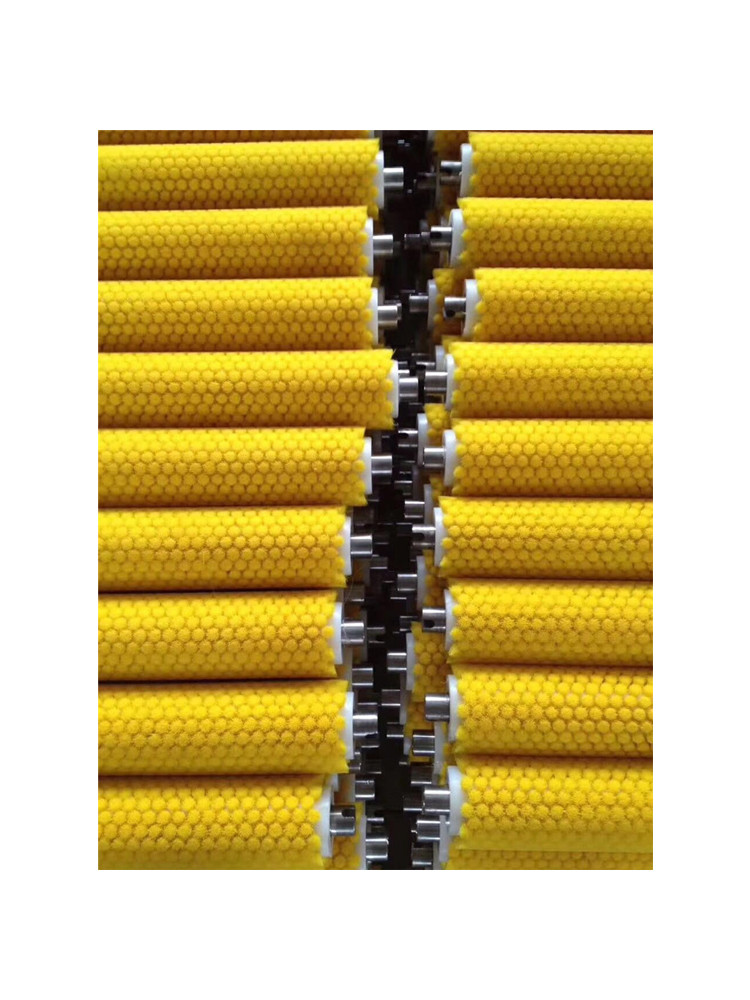 Buy Industrial Cleaning Machine Nylon Bristles Staple Food Cleaning ...