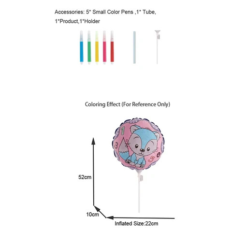 Buy Kids Inflatable Painting Balloon Kits Decoration Diy Coloring Sets ...