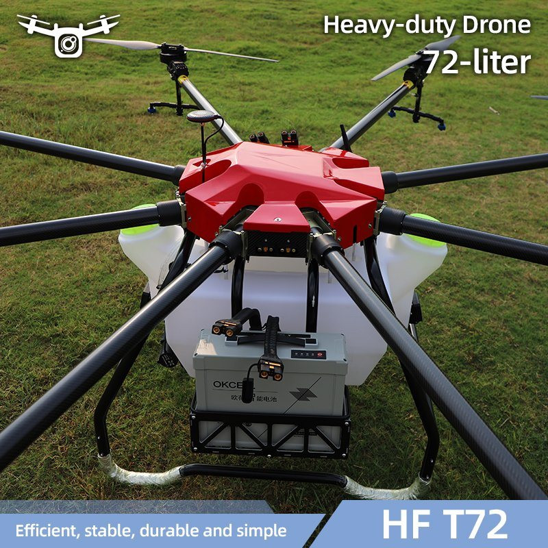 Buy Manufacture 75kg Payload Agricultural Sprayer Uav With High Power ...