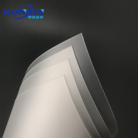 Buy Milky White Frosted Matt Plastic Pc Diffuser Film 0.2mm 0.4mm ...