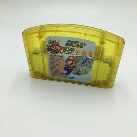 Buy Multicart N64 Usa/ntsc Version Video Game N64 Mario Party For N64 ...