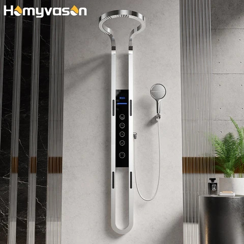 Buy New Design 304 Stainless Steel U Shape Multi Function Shower System ...
