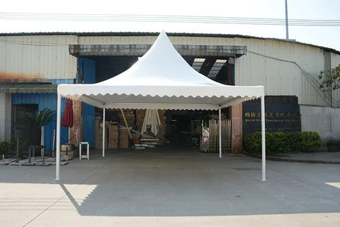 Buy Pagoda Tent Outdoor Aluminum Alloy Shade Frame Party Wedding Trade ...