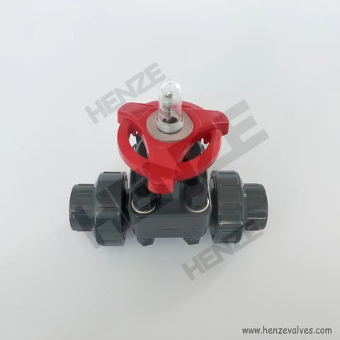 Buy Plastic Upvc, Cpvc, Pph, Pvdf, Frpp Threaded Diaphragm Valve from Henze Valves Corporation ...