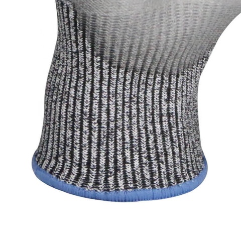 Buy Pu Coated Anti-cut Construction Cut-protection Level 5 Work Safety ...