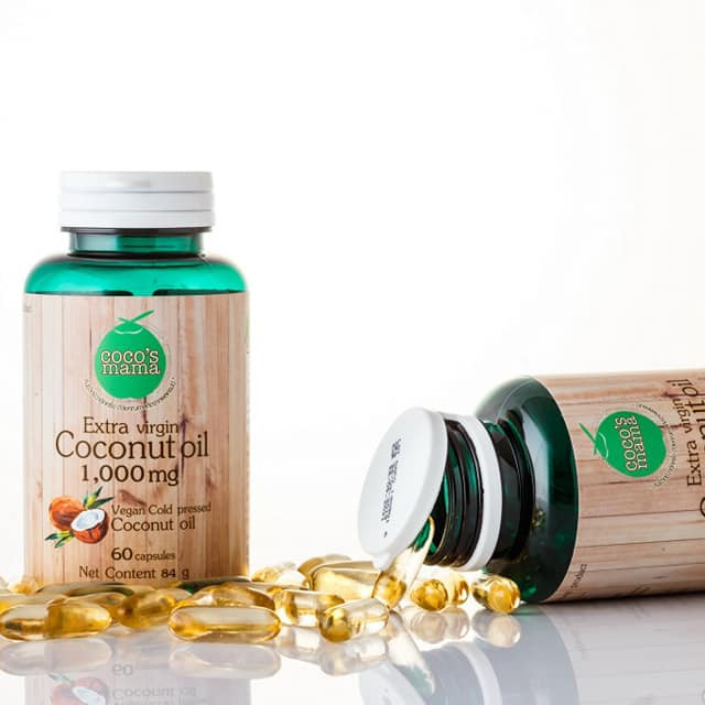 Buy Real Virgin Capsule Coconut Oil Cold Pressed Fractionated from DMG ...