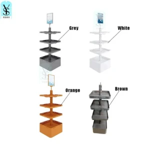 Buy Rotate Display Shelf Beverage Beer Can Display Rack Single-sided ...