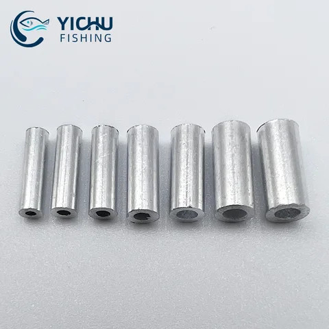 Buy Round Wire Rope Sleeve Aluminum Crimping Sleeve Fishing Line ...