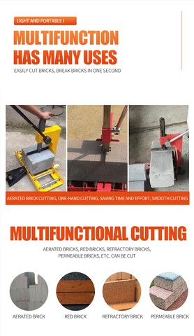 Buy Simple And Easy To Use Tile Paving Aerated Brick Concrete Stone ...