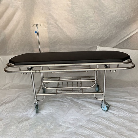 Buy Stainless Steel Ambulance Emergency Stretcher Cart Patient ...