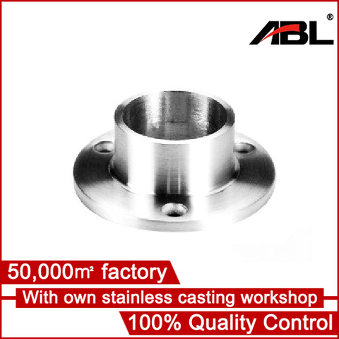 Buy Stainless Steel Handrail Fittings Flange Round Base Round Handrail ...