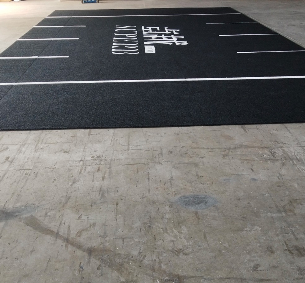 Buy Synthetic Turf Gym Room Sled Push Mat Artificial Grass from Suzhou ...