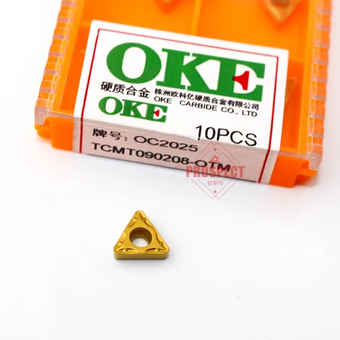 Buy Tcmt Tcmt090204/tcmt090208-otm Oc2025 Oke Cnc Cutting Inserts ...