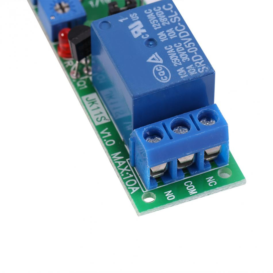 Buy Timer Relay Delay Module Adjustable Cycle Timer Time On/off Switch Relay Board Electrical ...