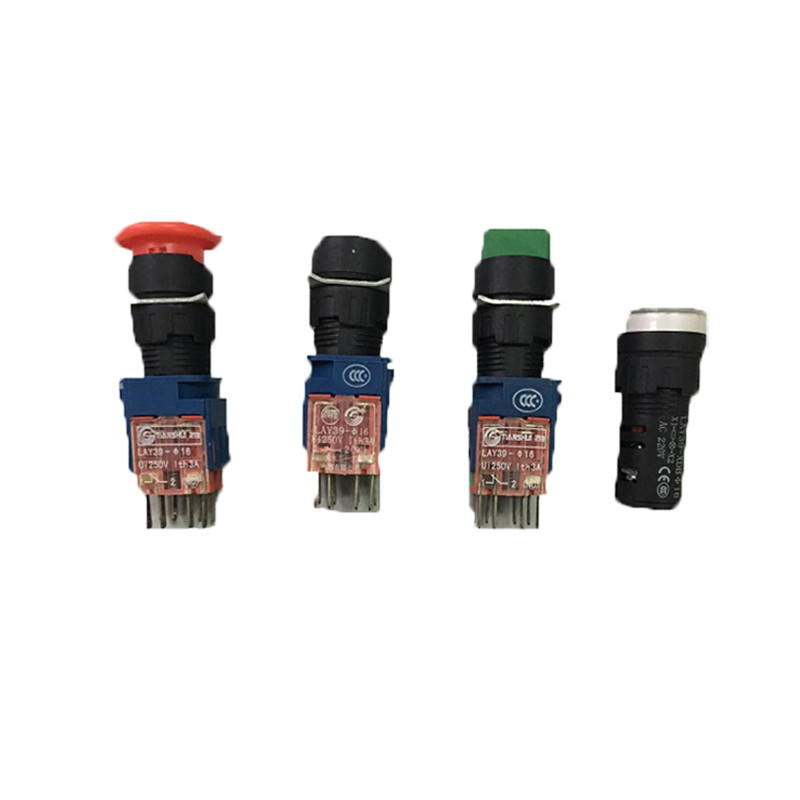 Buy Water Proof Push Button Emergency Stop Self Locking Mushroom-shaped ...