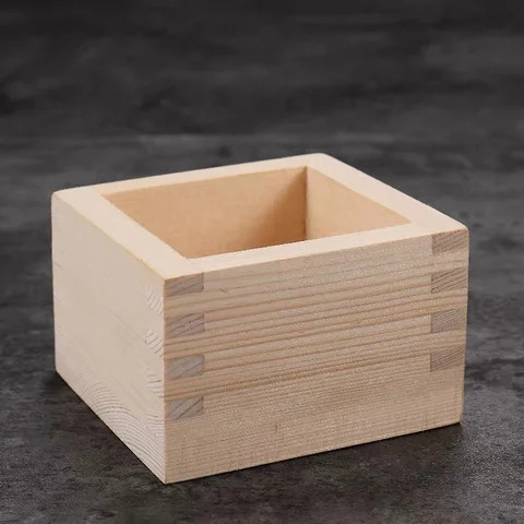 Buy Wholesale Natural Custom Logo Square Restaurant Masu Japanese Wood ...