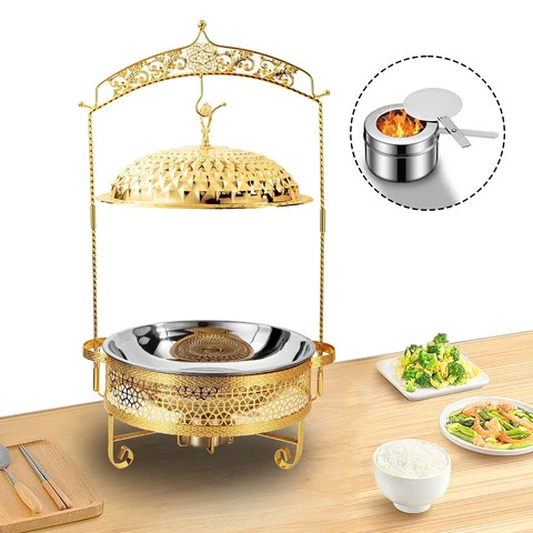 Buy Yitian Cookware Factory Stainless Steel Golden Chafing Dish Buffet ...