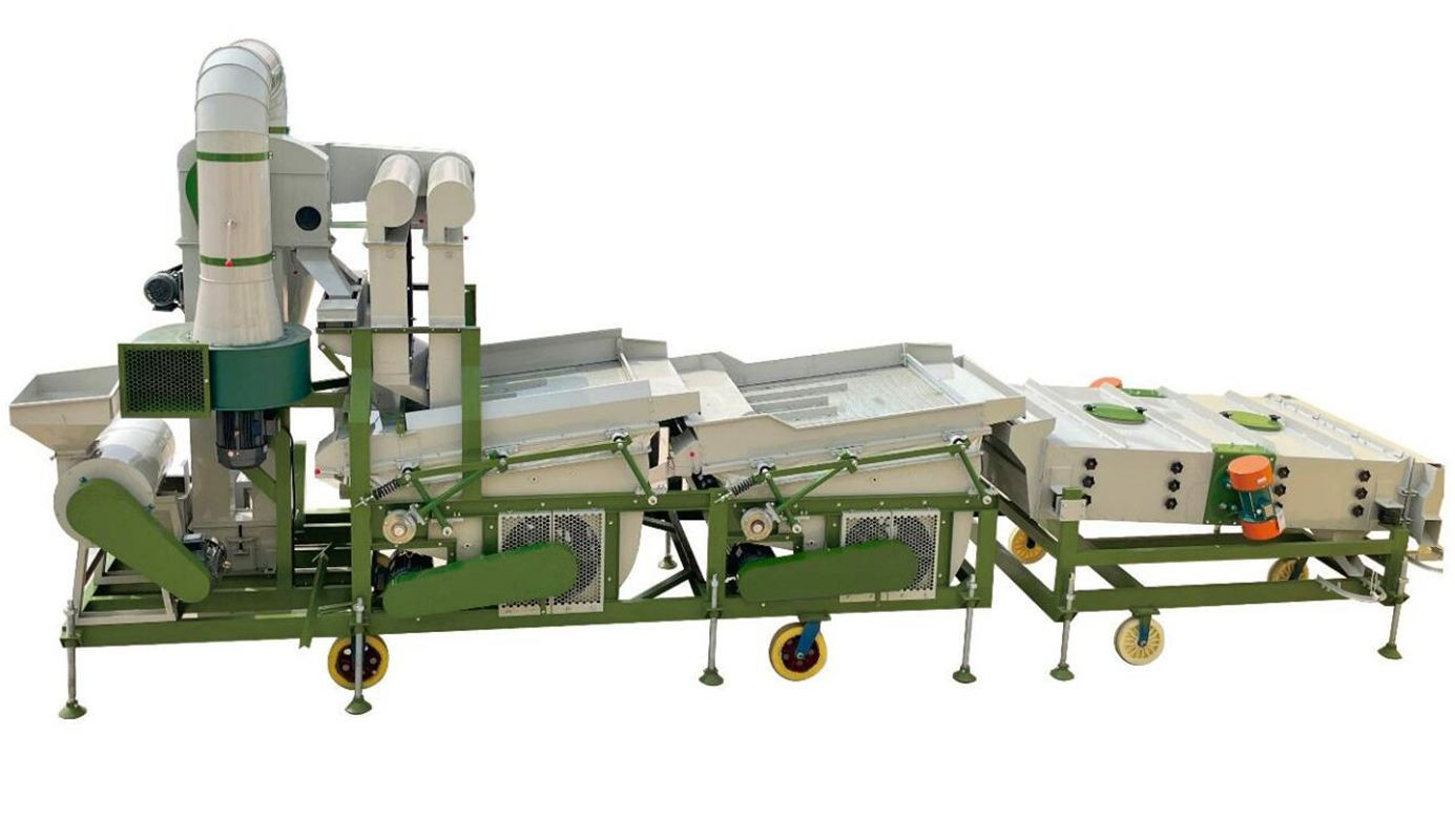 Buy All In One Grains Cleaner Beans Oilseeds Pulses Cleaning Machine ...