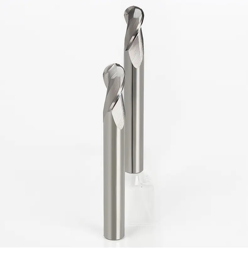 Buy Ball Nose End Mill 2-flute Ball End Milling Cutter Aluminum Alloy ...