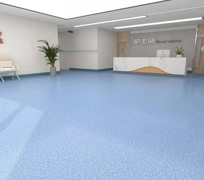 Buy Homogeneous Transparent Coil Flooring from kunhong International ...