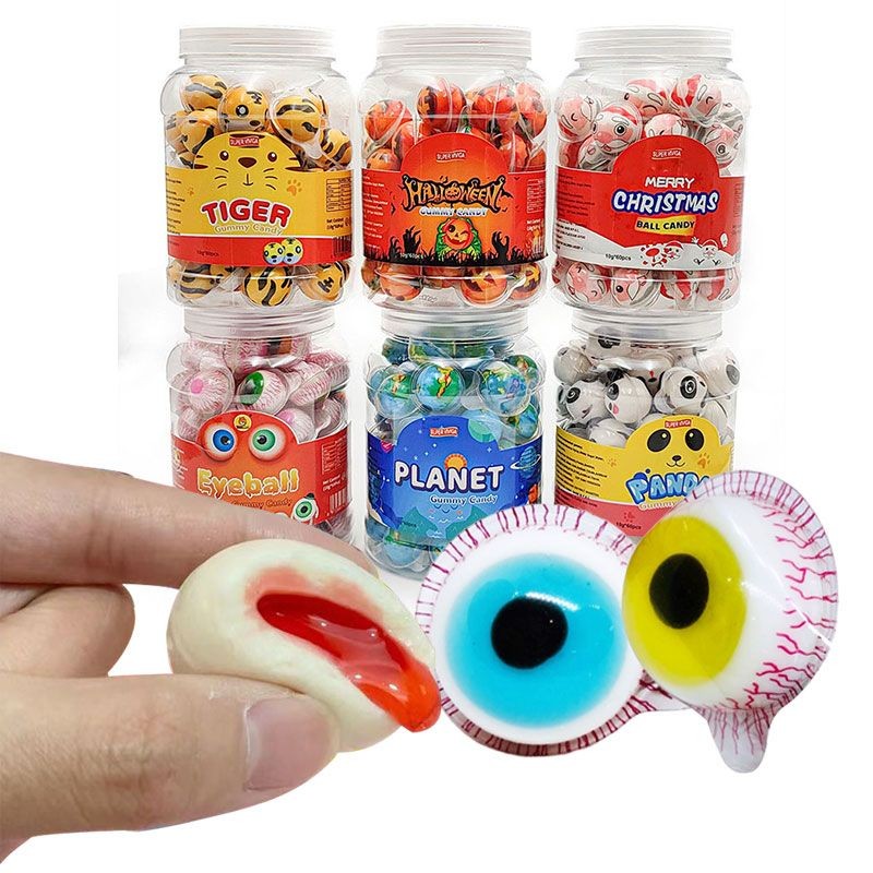 Buy Chewy Gooey Gummy Eyeballs Candy For Parties from Shantou Yixin ...