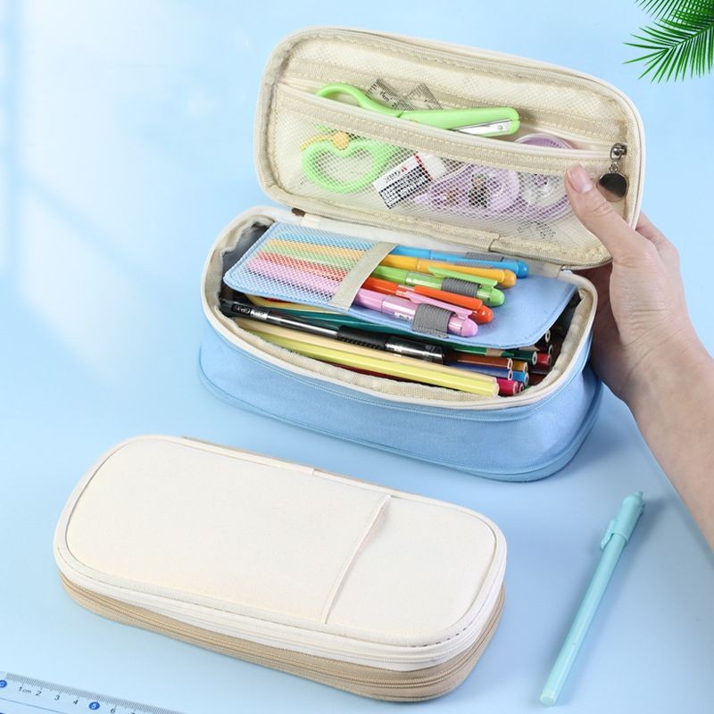 Buy Expanding Pencil Case Portable Pouch For Office & School Supplies ...