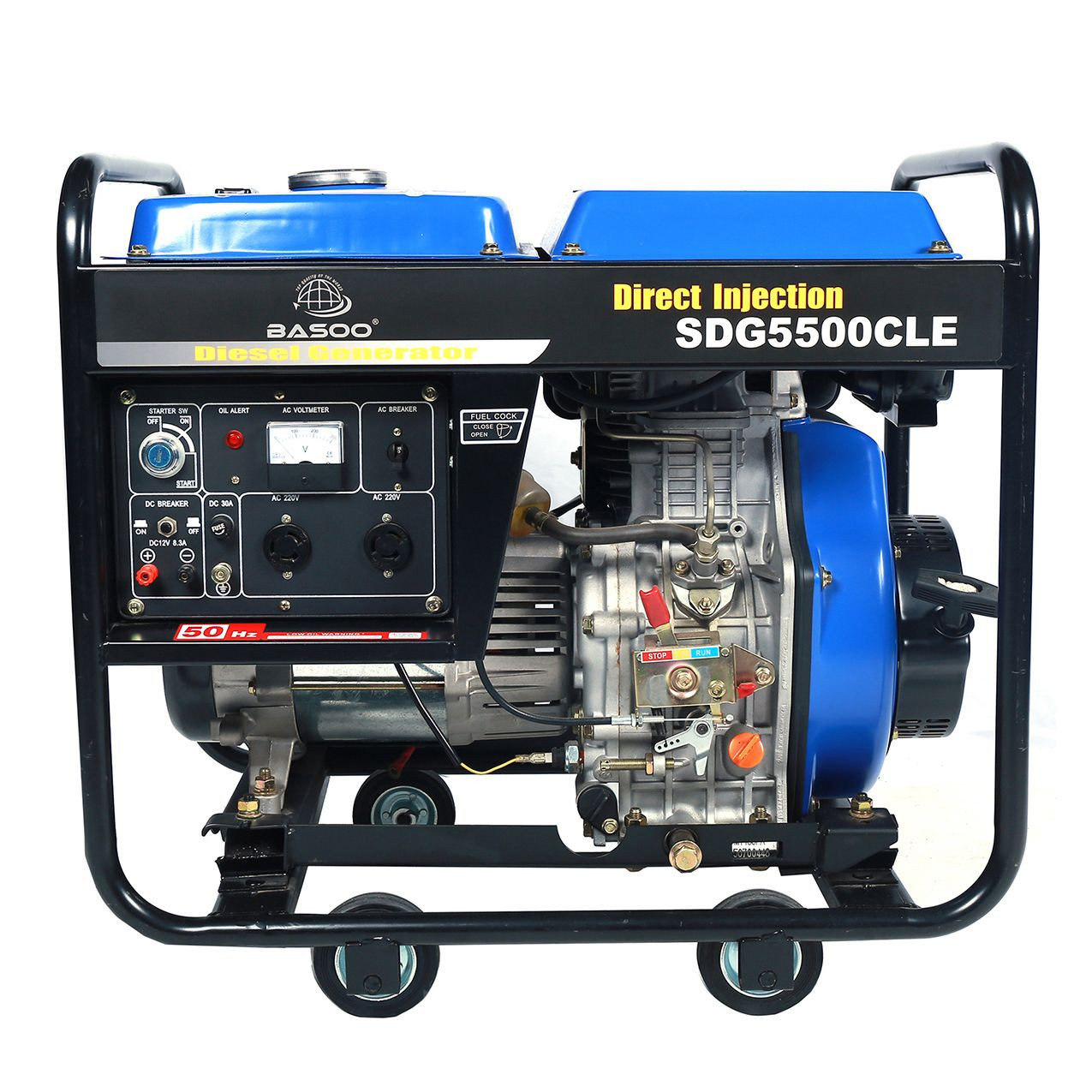 Buy Basoo-b 3000/7500w Diesel Generator from Baset Baees Co., Ltd ...