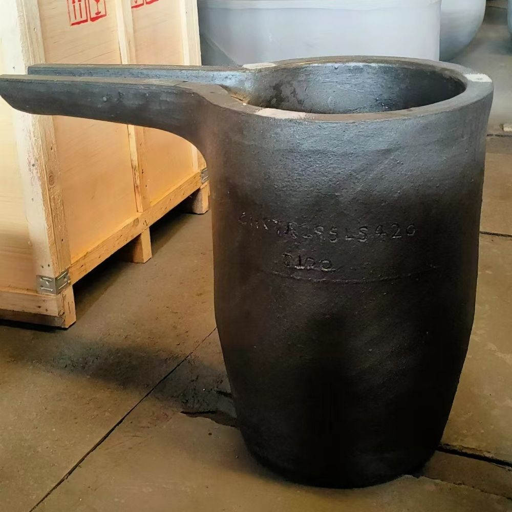 Buy Silicon Carbide Graphite Crucible For Induction Furnace Metal ...