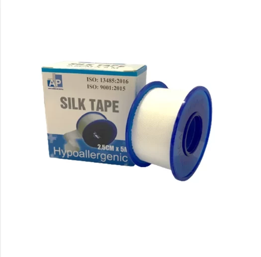Buy Quality Surgical White Silk Tape 2.5cm X 4m, Made In Vietnam from ...