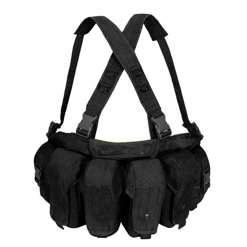 Buy Ak Chest Rig Tactical Vest Airsoft Ak47 Molle Magazine Pouch Army ...