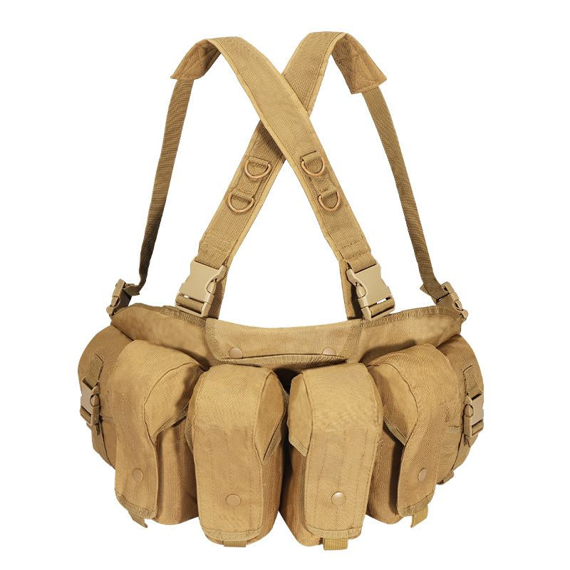 Buy Ak Chest Rig Tactical Vest Airsoft Ak47 Molle Magazine Pouch Army ...