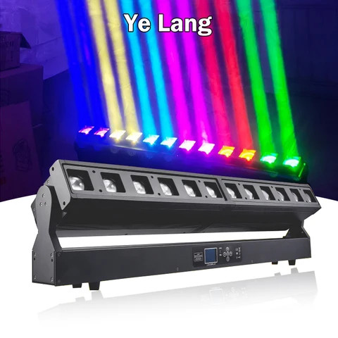 Buy 12*40w Rgbw 4in1 Focus Shaking Beam Bar Zoom Wash Dmx Matrix Led ...