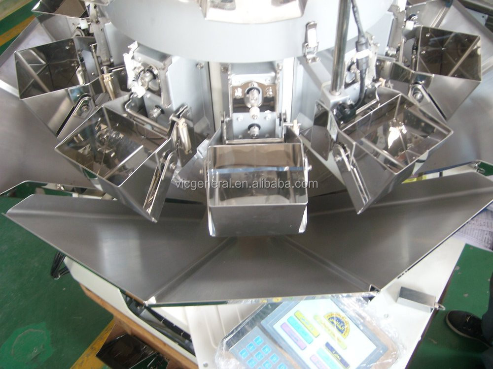 Buy 14 Hoppers Multihead Weigher For Noodles,cereal,pasta,candy,sweet ...