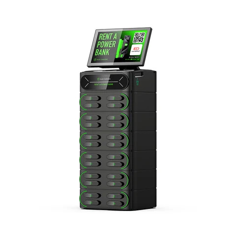 Buy 24 Slots Integrated Stackable Sharing Power Bank Rental Station ...