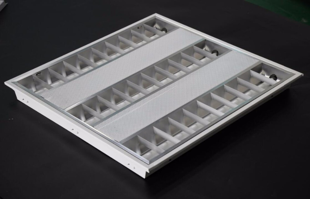 Buy 2x2 600x600 T5 Grille Louver Fitting Light For Recessed T5 ...