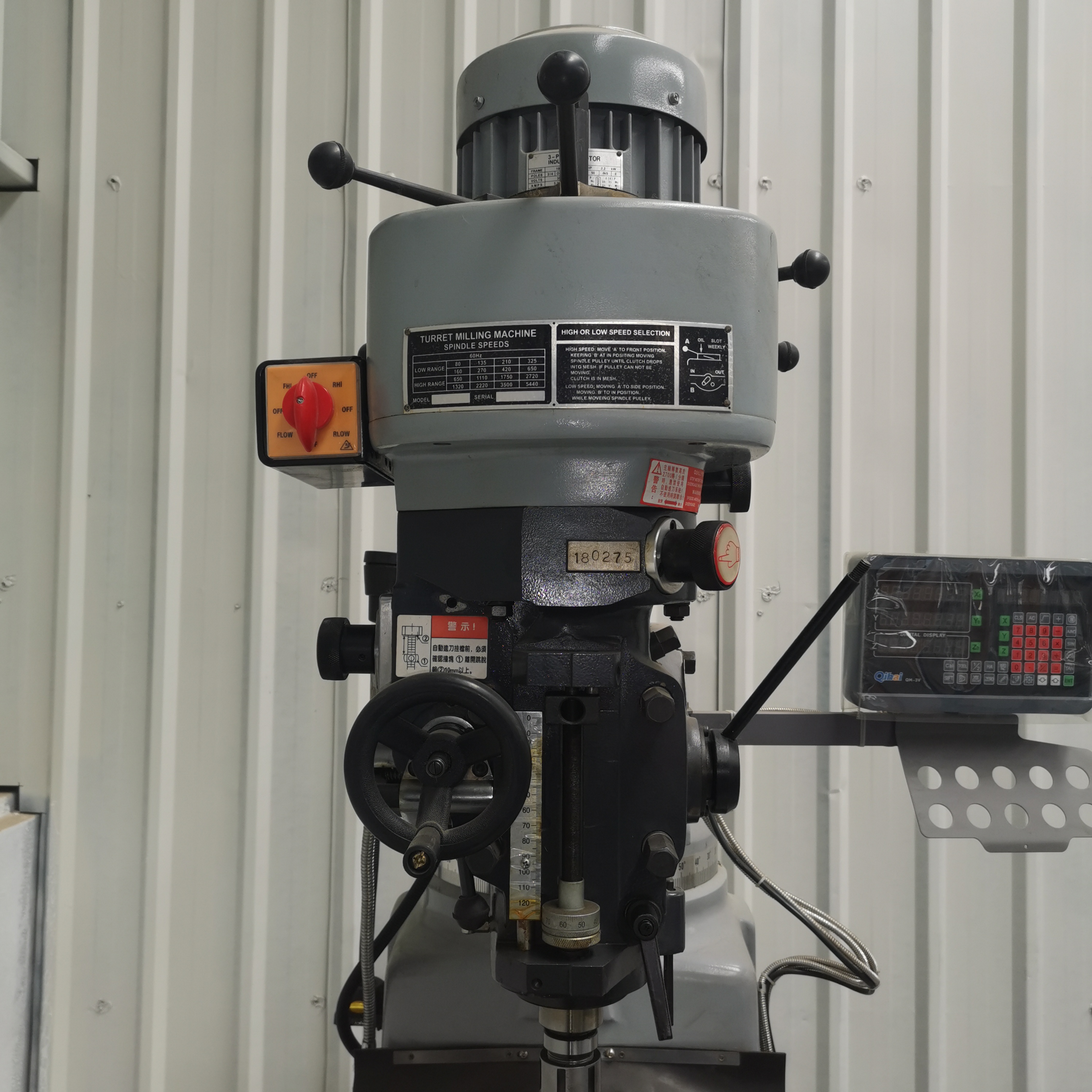 Buy 3 Axis Universal Milling Machine Vertical And Horizontal 5 Hw from ...