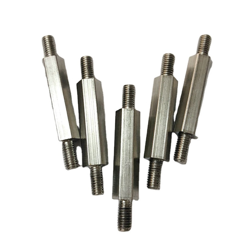 Buy Stainless Steel Double-headed Hexagonal Stud, External Thread Stud ...