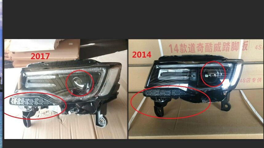 Buy 68111000af 68111001af Hid Bi Xenon Headlight For Jeep Grand ...