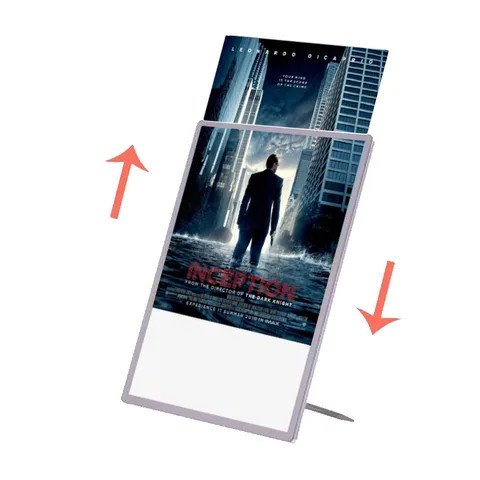 Buy A1 A2 A3 A4 Desktop Poster Frame High Brightness Slim Tabletop ...