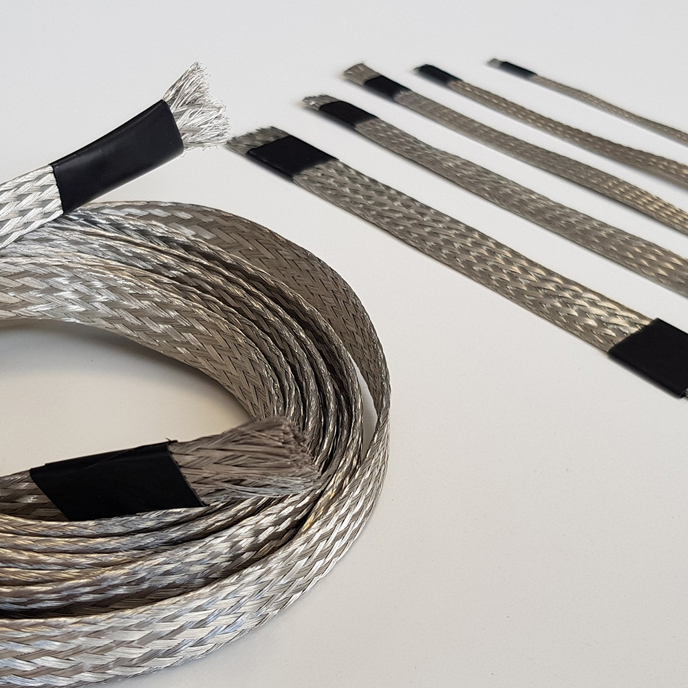 Buy Ac-4812-500, Flat Braided Copper Bus Bar, Copper Braid, Tin Plated ...