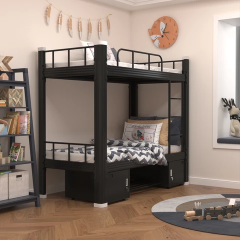 Buy Adjustable Modern Student Dormitory Bed Frame Foldable Queen And ...