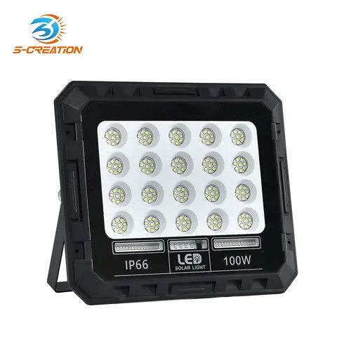 Buy All In One Solar Flood Lights Outdoor Waterproof Integrated Abs ...