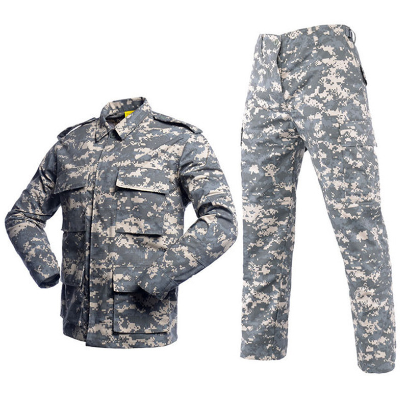 Buy Breathable Black Tactical Bdu Army Uniform Suit Custom Logo Army ...