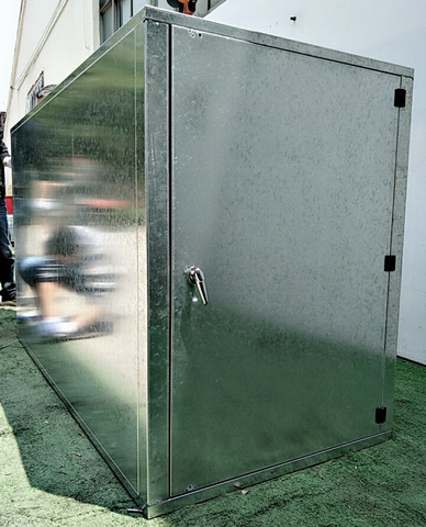 Buy China Factory Rental Bike Locker, Steel Bike Locker With Cyclehoop ...