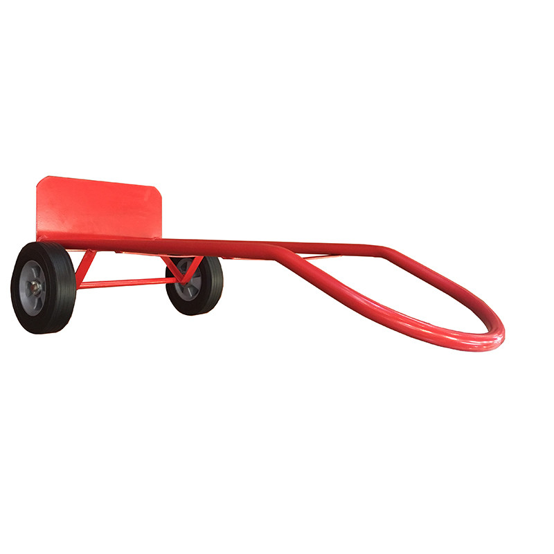 Buy Construction Hand Trolley Carts With Two Rubber Wheels China ...