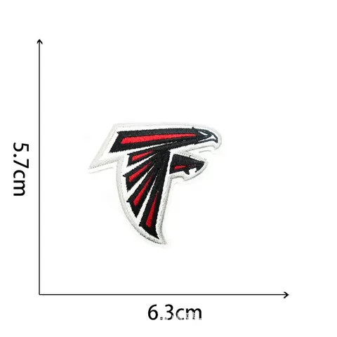 Buy Custom Atlanta Falcons Embroidered Patch American Football Team ...