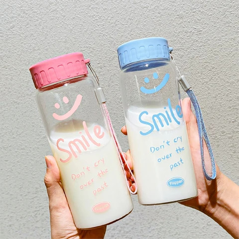 Buy Custom Clear Refillable Bpa Free Glass Water Cup Luxury Transparent ...